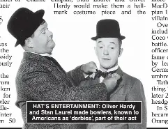 Hats off to the British bowler - PressReader