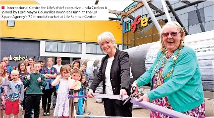 Space Agency rocket making a flying visit - PressReader