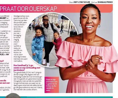 ELANA PRAAT OOR OUERSKAP - PressReader