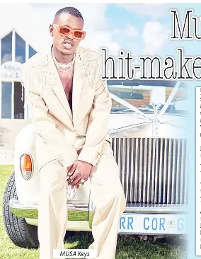 Musa Keys, Umlando hit-makers for Vic Falls Carnival - PressReader