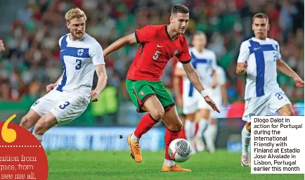 Dalot hoping to carry on fine form at Euros - PressReader