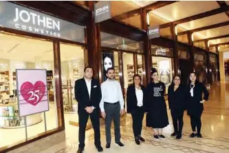 From Jothen Gallery to Jothen Cosmetics - PressReader