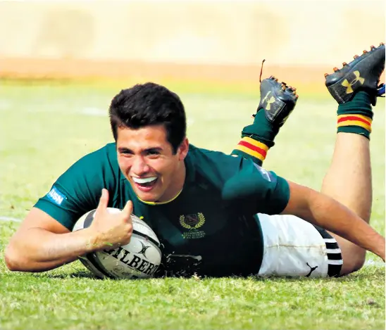 SA Schools rugby cap for Jonker - PressReader