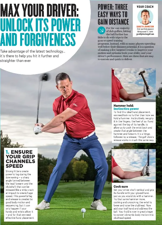 POWER: THREE EASY WAYS TO GAIN DISTANCE - PressReader