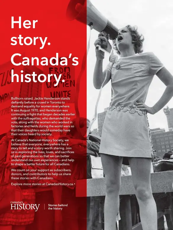 Her story. Canada’s history. - PressReader