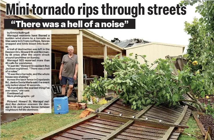Mini tornado rips through streets - PressReader