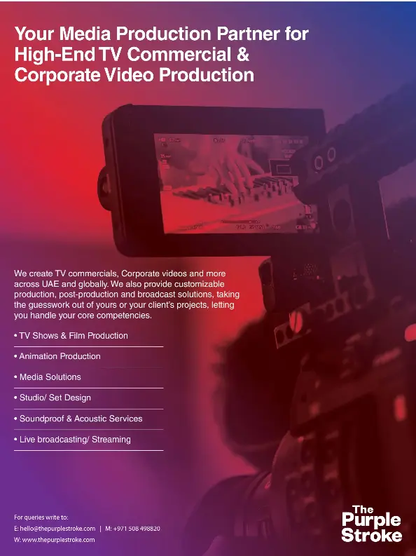 Your Media Production Partner for High-End TV Commercial & Corporate Video Production - PressReader
