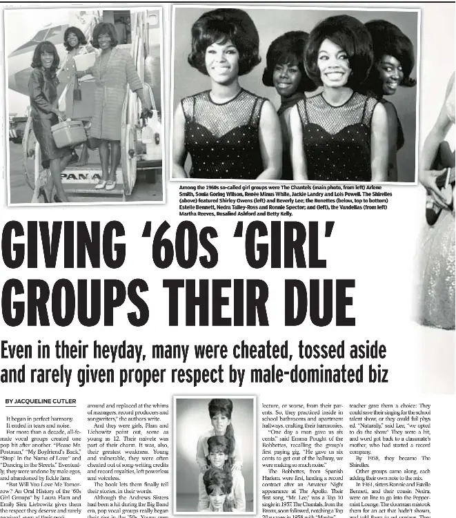 GIVING ‘60S ‘GIRL’ GROUPS THEIR DUE - PressReader