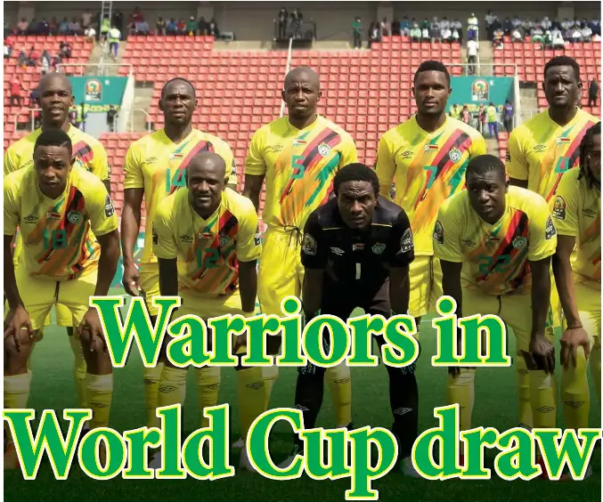 Warriors in World Cup draw - PressReader