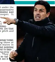 Arsenal’s defence was magnificen­t. But by sitting back they’ve given ...