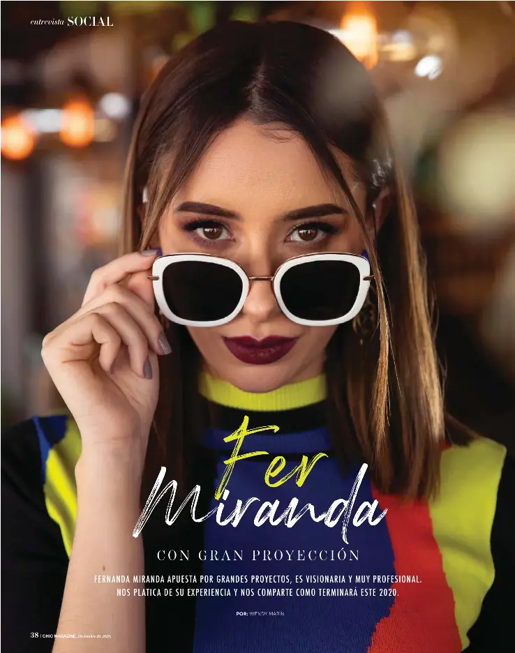 38 FERNANDA MIRANDA Con gran proyección - PressReader
