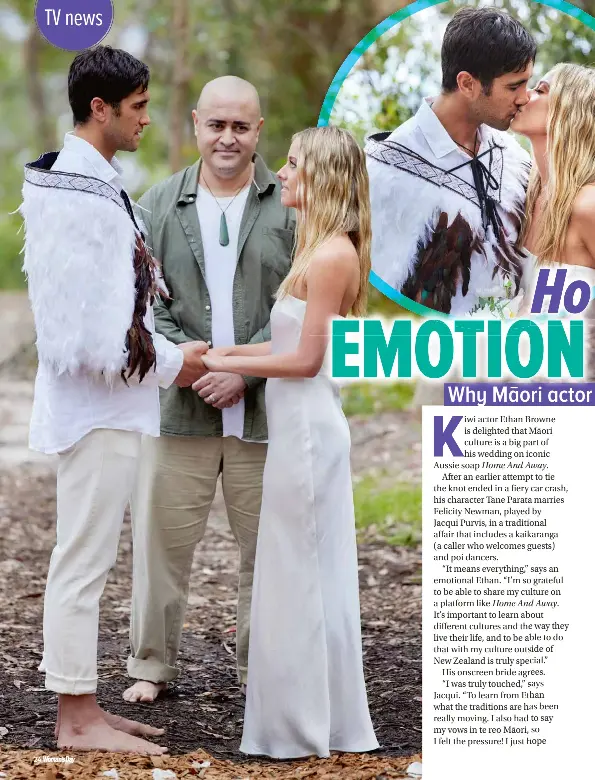 Home And Away’s EMOTIONAL KIWI WEDDING - PressReader