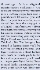 Preparing For Digital Transforma­tion - Part 1 - PressReader