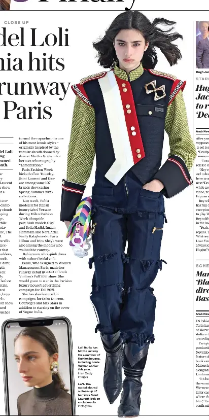 Model Loli Bahia hits the runway in Paris - PressReader