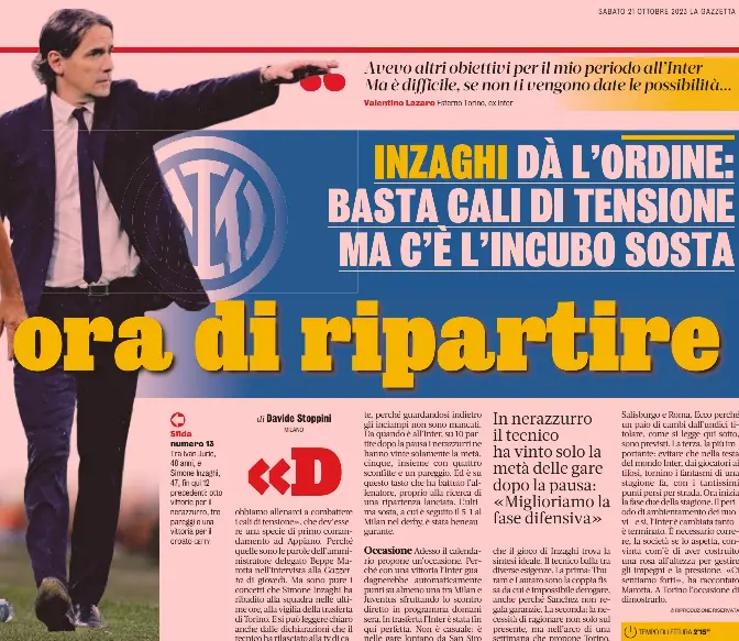 DÀ L’ORDINE: BASTA CALI DI TENSIONE MA C’È L’INCUBO SOSTA ora di ...