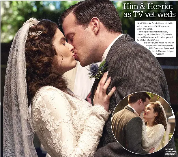 Him & Her-riot as TV vet weds - PressReader