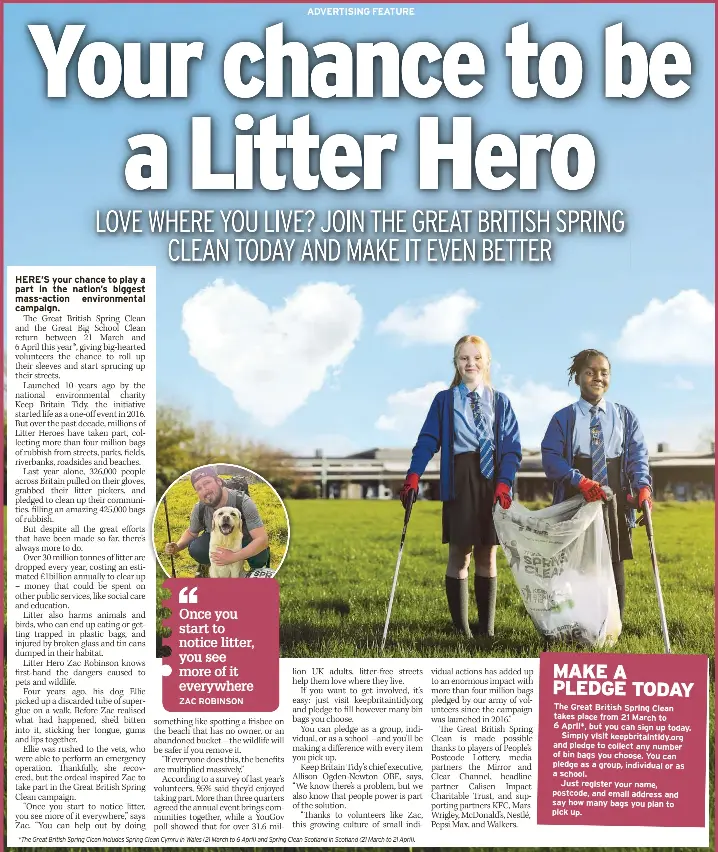 Your chance to be a Litter Hero - PressReader