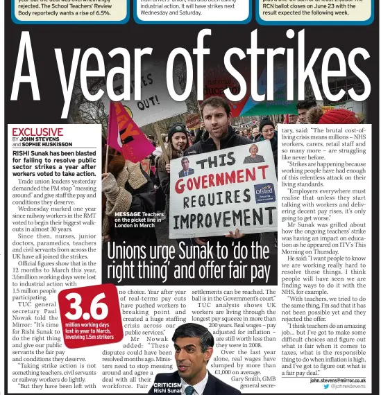 A year of strikes - PressReader