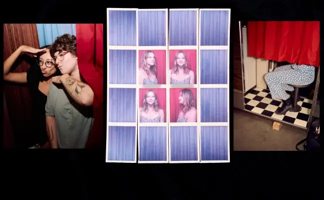 Photo booth fans chase down the vanishing machines: ‘Kissing inside one is really fun’ - PressReader