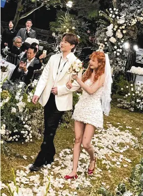 K-pop idols Hyuna, Yong Jun-hyung wed in private ceremony - PressReader