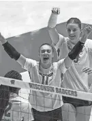 Wisconsin volleyball sweeps way to 11th straight Sweet 16 - PressReader