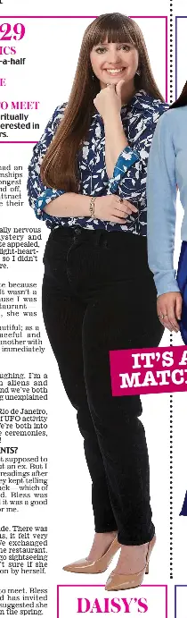 We both believe in UFOs and shamans. It was quite a lunch! ’ - PressReader