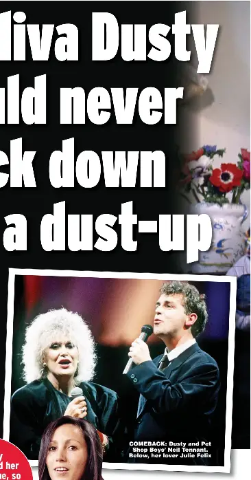 Why diva Dusty would never back down from a dust-up - PressReader