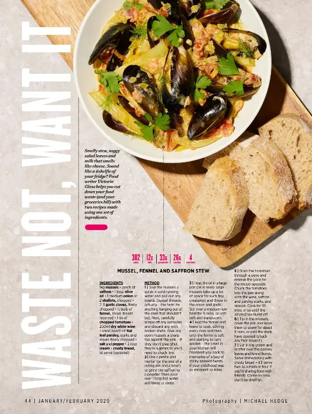 WASTE NOT, WANT IT - PressReader