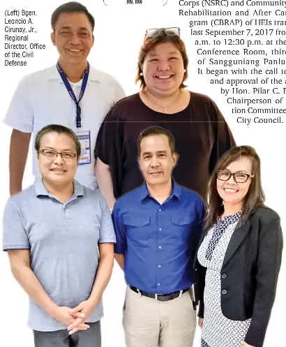Committee hearing on utilizatio­n of NSTP, NSRC, CBRAP programs of HEI ...
