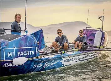 Brothers’ bid to row Pacific in record time - PressReader
