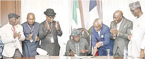 Niger ia scr ambles as Tr ump cuts healthcare funding - PressReader