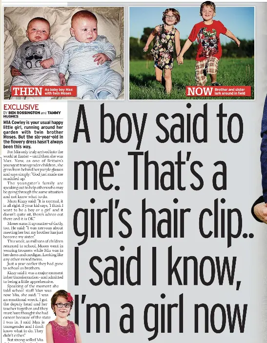 My twin brother is now my twin sister - PressReader