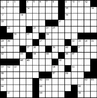 UNIVERSAL CROSSWORD PUZZLE - PressReader
