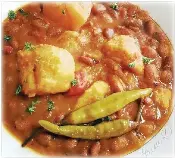 Sugar Beans Curry With Madumbes (Yams) - PressReader