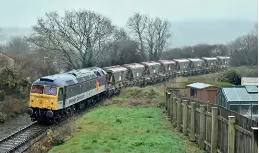 Preserved CDA china clay wagons make their Bodmin debut - PressReader
