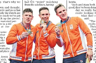 Dutch in ‘different league’ to GB - PressReader