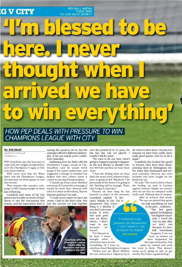 ‘I’m blessed to be here. I never thought when I arrived we have to win everything’ - PressReader