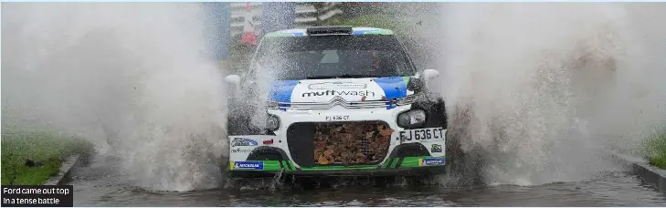 FORD BEATS CHAMP IGOE IN CIRCUIT RALLY CHAMPIONSH­IP OPENER The battle ...