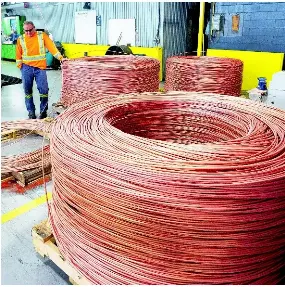 As the need for copper rises, cable manufactur­ers recycle more ...