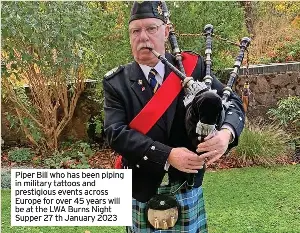 Charity to host Burns Night - PressReader