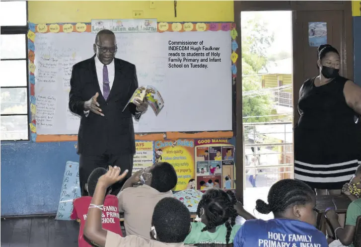 INDECOM launches ‘In De Community’ campaign with Read Across Jamaica ...