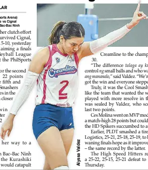 Creamline outlasts Cignal in 5 sets - PressReader