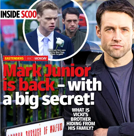Mark Junior is back – with a big secret! - PressReader