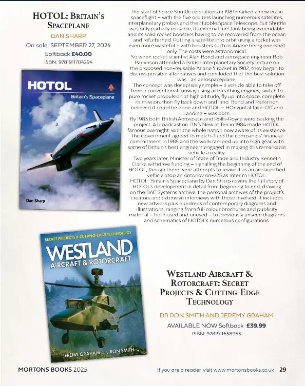 Hotol: britain’s Spaceplane - PressReader