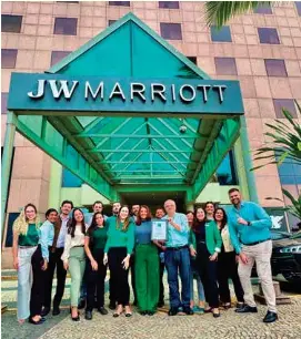 JW Marriott Hotel Rio de Janeiro recebe selo Green Key - PressReader