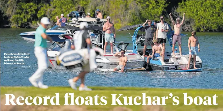 Record floats Kuchar’s boat - PressReader