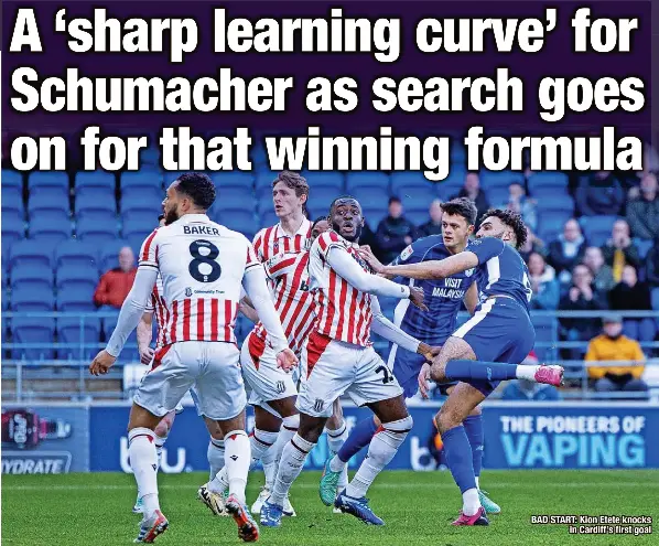 A ‘SHARP LEARNING CURVE’ FOR SCHUMACHER AS SEARCH GOES ON FOR THAT WINNING FORMULA - PressReader