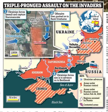 Just 28, the colonel leading Ukraine’s ferocious fightback to drive out Russia - PressReader