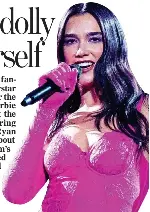 Dua doing dolly well for herself - PressReader