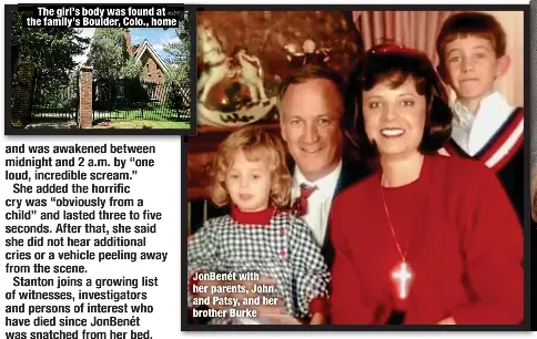 TIME’S RUNNING OUT FOR JONBENET JUSTICE - PressReader